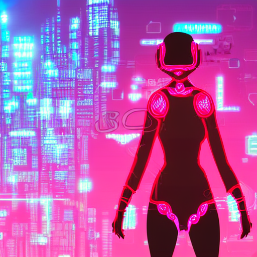 Stable Diffusion prompt: cyber punk character female in - PromptHero