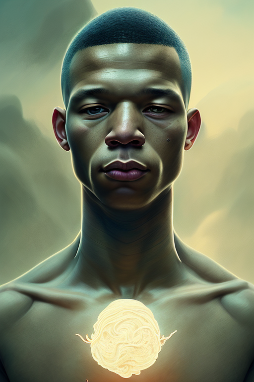 Openjourney prompt: portrait of a Kylian Mbappé, france - PromptHero