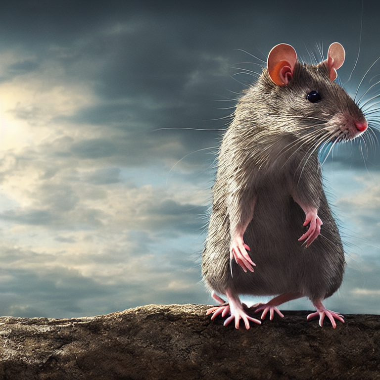 Stable Diffusion prompt: mad rat, hyper realist, - PromptHero