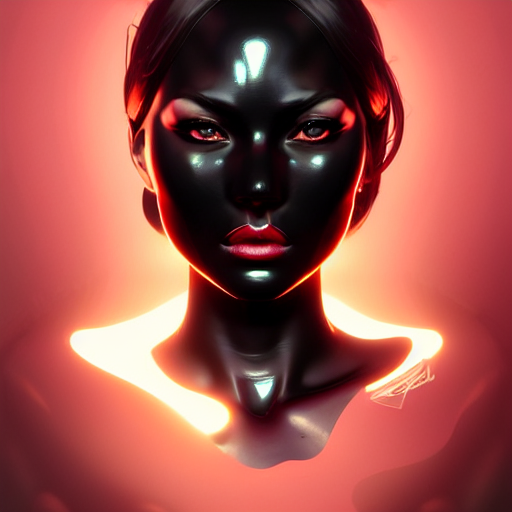 Stable Diffusion prompt: portrait of a women in latex, - PromptHero