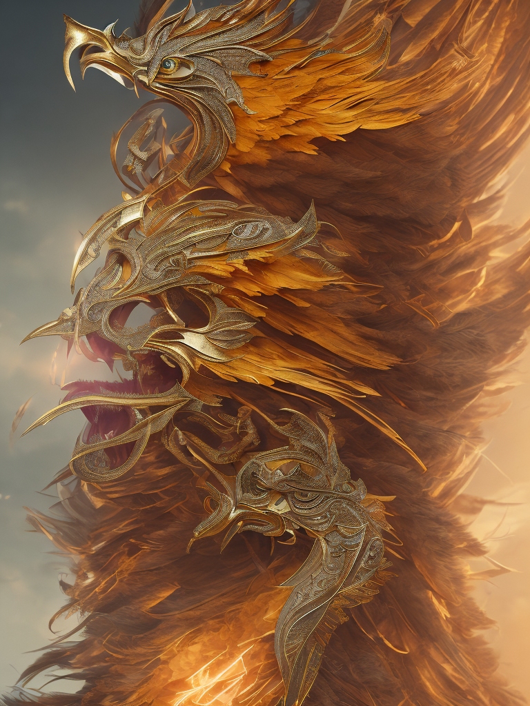 Openjourney prompt: dramatic portrait of phoenix warrior - PromptHero