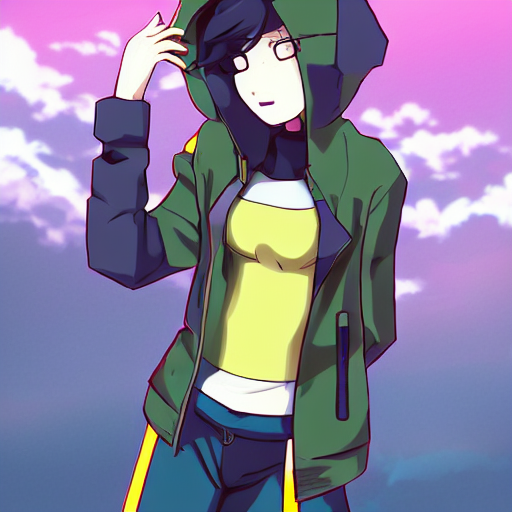 Stable Diffusion prompt: Gerph_art, anime, yellow - PromptHero