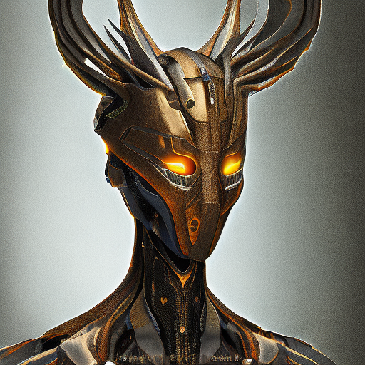 Openjourney prompt: Portrait,Guardian of the metaverse, - PromptHero