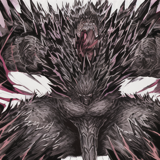 Anything prompt: giant monster, darkness, agressive pose - PromptHero