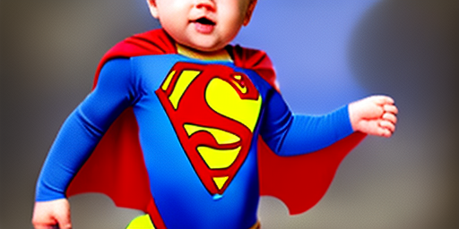 Openjourney prompt: baby superman, realistic, cinematic - PromptHero