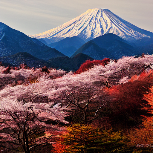 Stable Diffusion prompt: Nature, Winter, Japan, mountains - PromptHero
