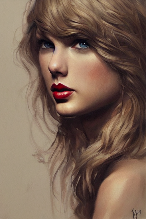 Stable Diffusion prompt: Taylor swift, beautiful painting - PromptHero