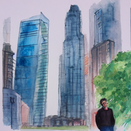 Stable Diffusion prompt: water color painting of man - PromptHero