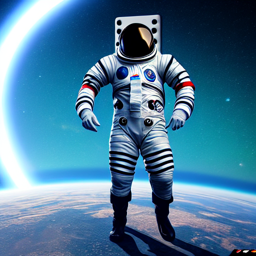 Stable Diffusion prompt: space suit with boots, - PromptHero