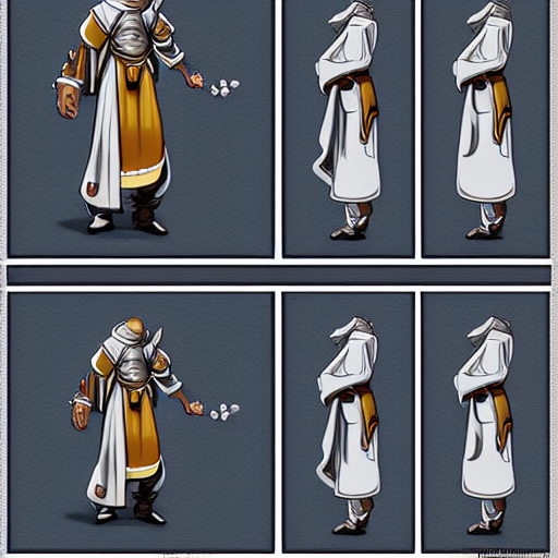 Stable Diffusion prompt: traditional character design - PromptHero