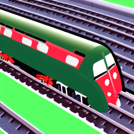 Stable Diffusion prompt: cartoon::5, cartoonize train, - PromptHero