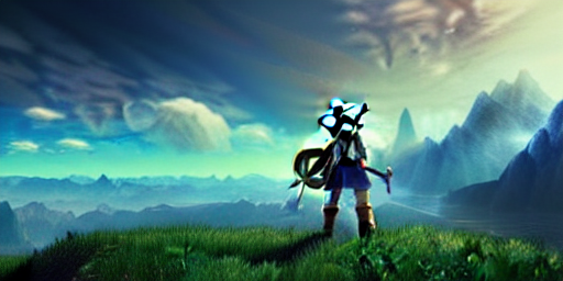 Stable Diffusion prompt: The Legend of Zelda landscape - PromptHero