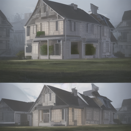 Anything prompt: high resolution photo of a house in the - PromptHero