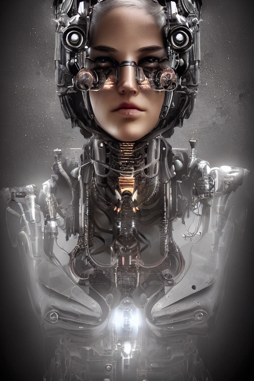 Stable Diffusion prompt: full body cyborg| full-length - PromptHero