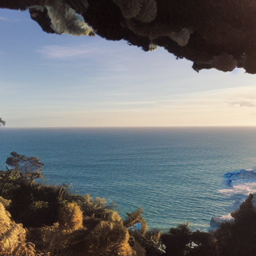 Stable Diffusion prompt: hyper-realistic ocean view from - PromptHero