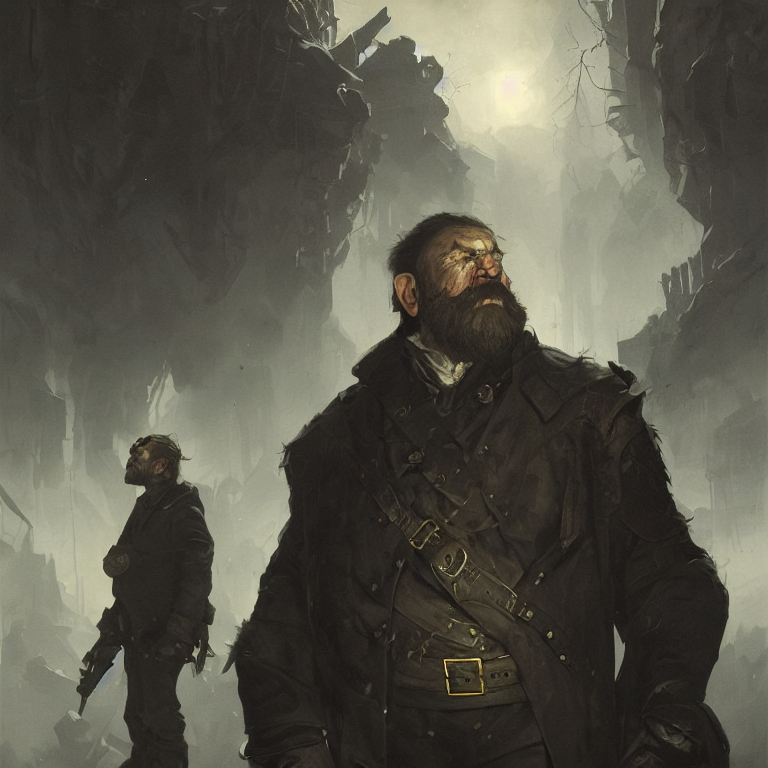 Stable Diffusion prompt: portrait of an evil halfling man - PromptHero