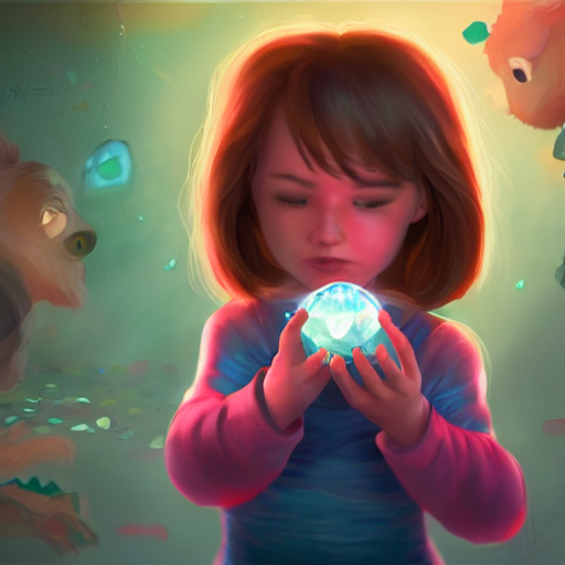 Stable Diffusion prompt: the little girl slowly - PromptHero