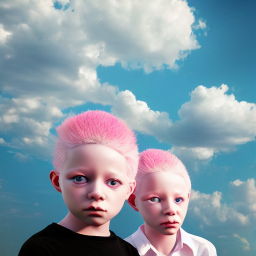 Stable Diffusion prompt: photorealism, two young boys - PromptHero