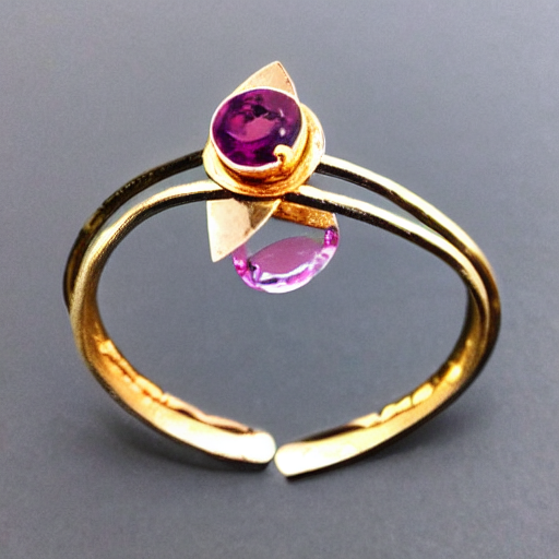 Stable Diffusion prompt: photo counterpoint of a ear cuff - PromptHero