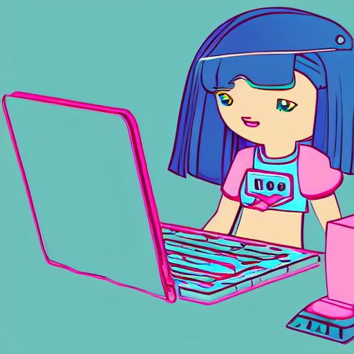 Stable Diffusion prompt: illustration of a cyber tech - PromptHero