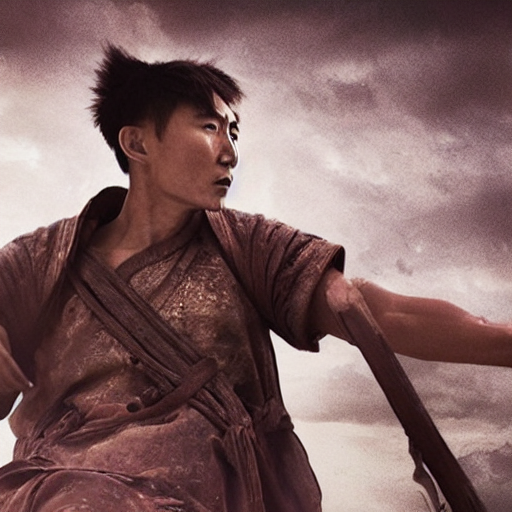 Stable Diffusion prompt: When Pan Gu died, his skull - PromptHero