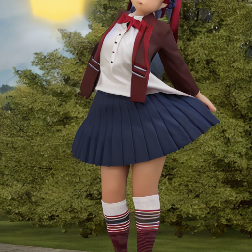 Stable Diffusion prompt: Schoolgirl, uniform, pleated - PromptHero
