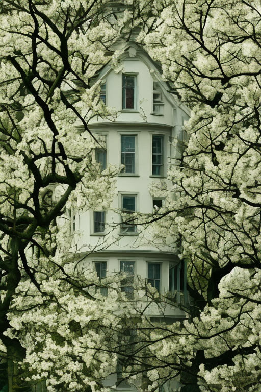 Openjourney prompt: house| tree| spring - PromptHero
