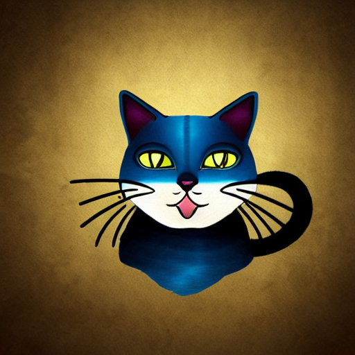 Stable Diffusion prompt: cat theme logo, lovely and cute, - PromptHero