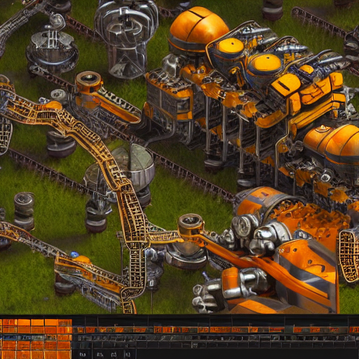 Stable Diffusion prompt: factorio a automation game, - PromptHero