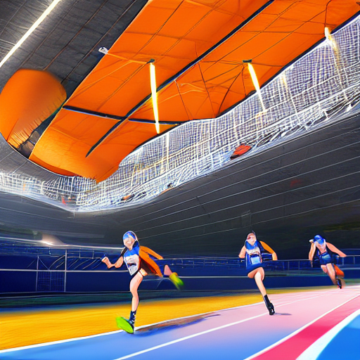 Waifu Diffusion prompt: People celebrating in sports gear - PromptHero