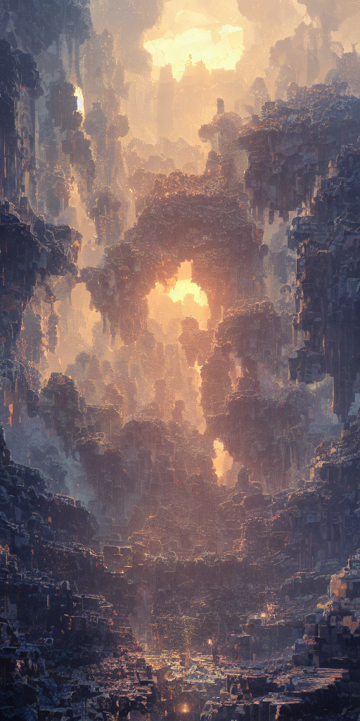 Stable Diffusion prompt: Minecraft, cinematic mood, 8k, - PromptHero