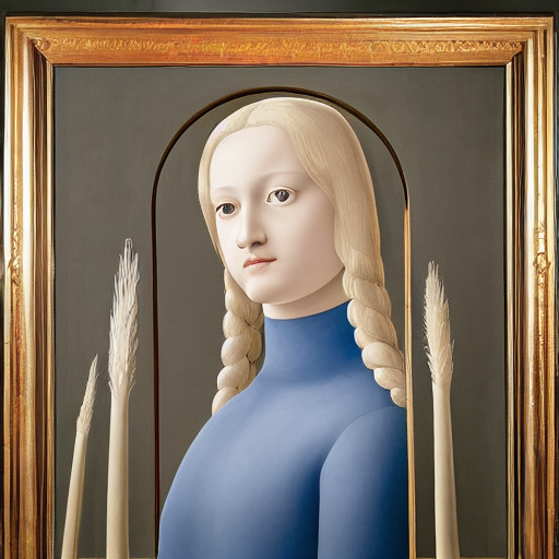 Stable Diffusion prompt: young lady blonde portrait, - PromptHero