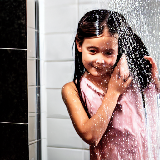 Stable Diffusion prompt: young girl shower - PromptHero