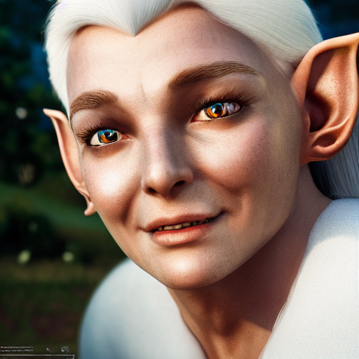 Stable Diffusion prompt: elf, pointed ears, golden eyes, - PromptHero
