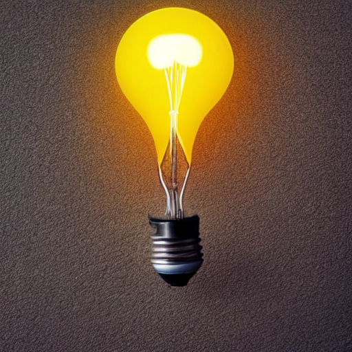 Stable Diffusion prompt: a light bulb with a crumpled - PromptHero