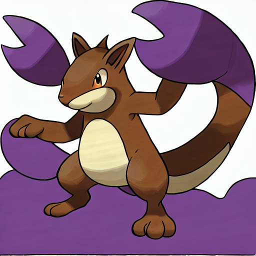 Text to Pokémon prompt: Photo of a giant squirrel - PromptHero