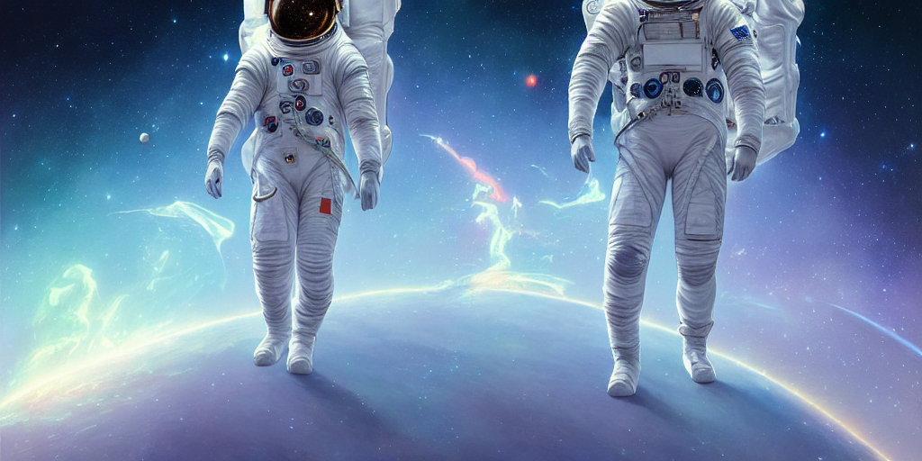 Stable Diffusion prompt: An astronaut wired to commands - PromptHero