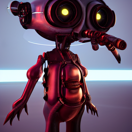 Stable Diffusion prompt: cyberpunk cute mechanic Alien - PromptHero