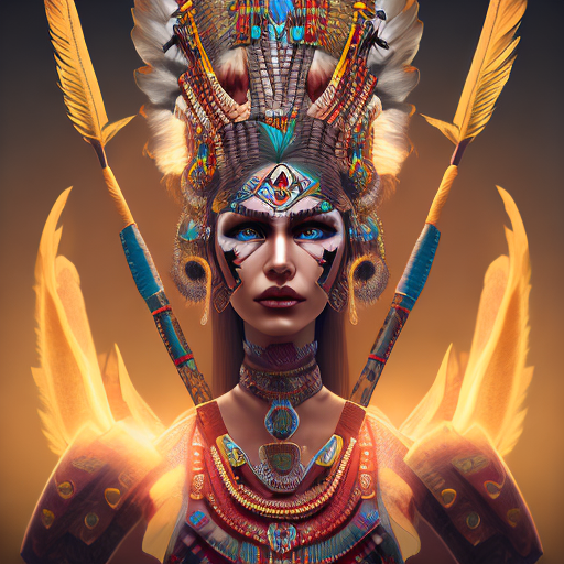 Openjourney prompt: Character Design, aztec warrior - PromptHero