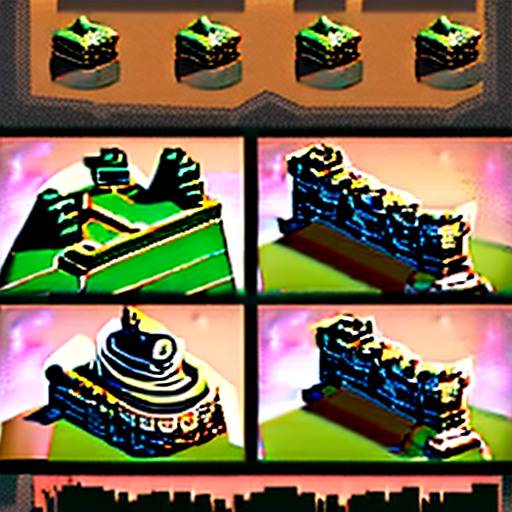 Stable Diffusion prompt: isometric ancient ruins sprite - PromptHero