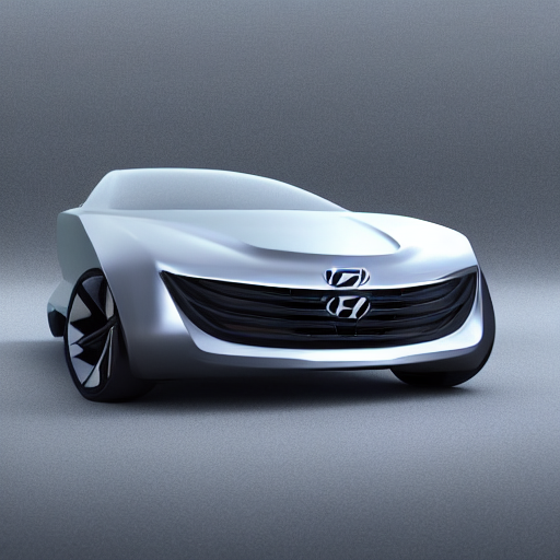 Stable Diffusion prompt: Hyundai angular concept car, 3d - PromptHero