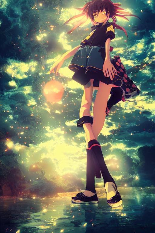 Stable Diffusion prompt: anime poster, very beautiful - PromptHero