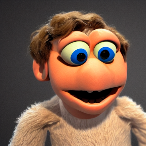 Stable Diffusion prompt: George Clouney as a muppet, - PromptHero