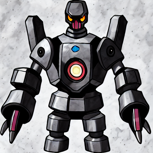 Text to Pokémon prompt: full body cyborg, full-length - PromptHero