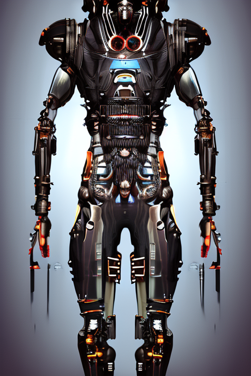 Stable Diffusion prompt: full body cyborg| full-length - PromptHero