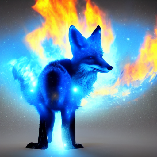 Stable Diffusion prompt: An artistic render of a fox made - PromptHero
