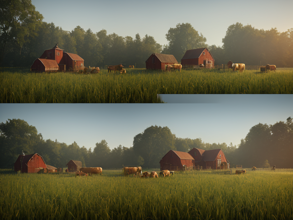 Redshift Diffusion prompt: peasant, farm, cinematic - PromptHero