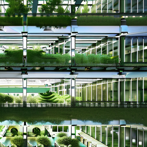 Stable Diffusion prompt: A green house shopping mall, a - PromptHero