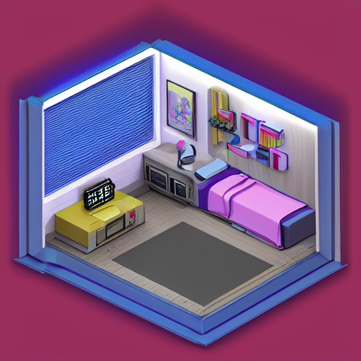 Stable Diffusion prompt: cute isometric cyberpunk - PromptHero