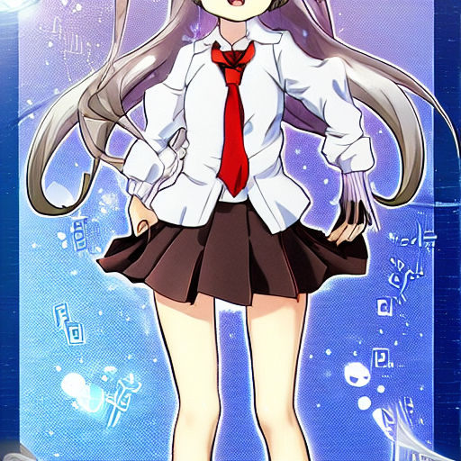 Waifu Diffusion prompt: Anime girl student in an Anime - PromptHero